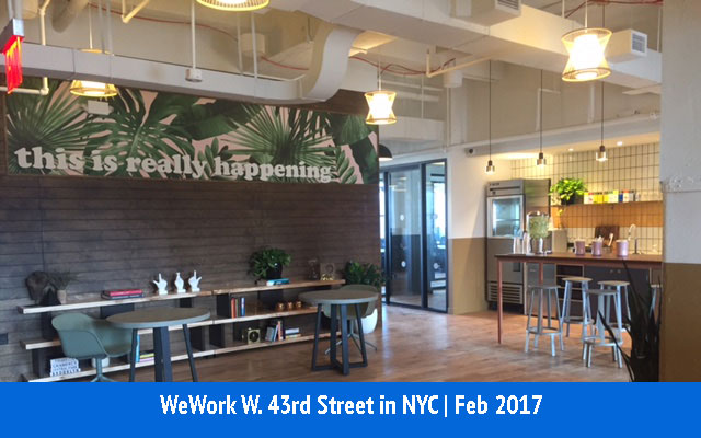 Two New Logistics Plus Installations for WeWork Offices in New York City