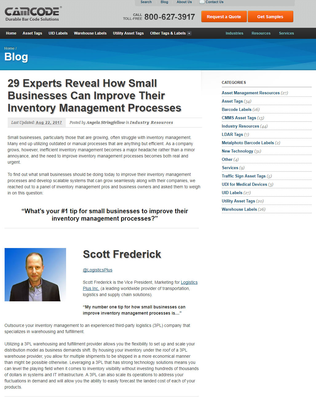 How Small Businesses Can Improve Their Inventory Management