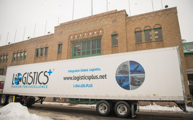 Slide Show of New Logistics Plus Branded Trailer Photographs