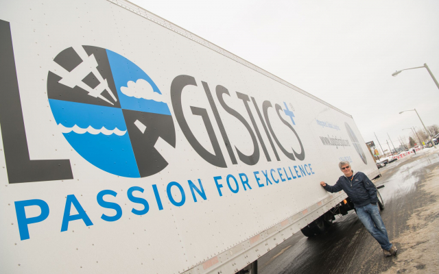 Slide Show of New Logistics Plus Branded Trailer Photographs