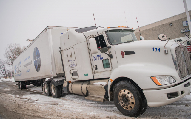Slide Show of New Logistics Plus Branded Trailer Photographs