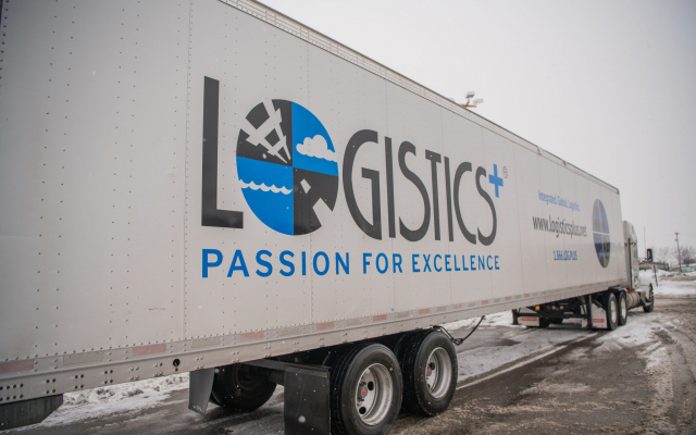 Slide Show of New Logistics Plus Branded Trailer Photographs
