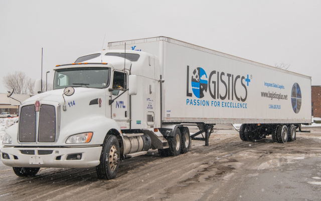 Slide Show of New Logistics Plus Branded Trailer Photographs