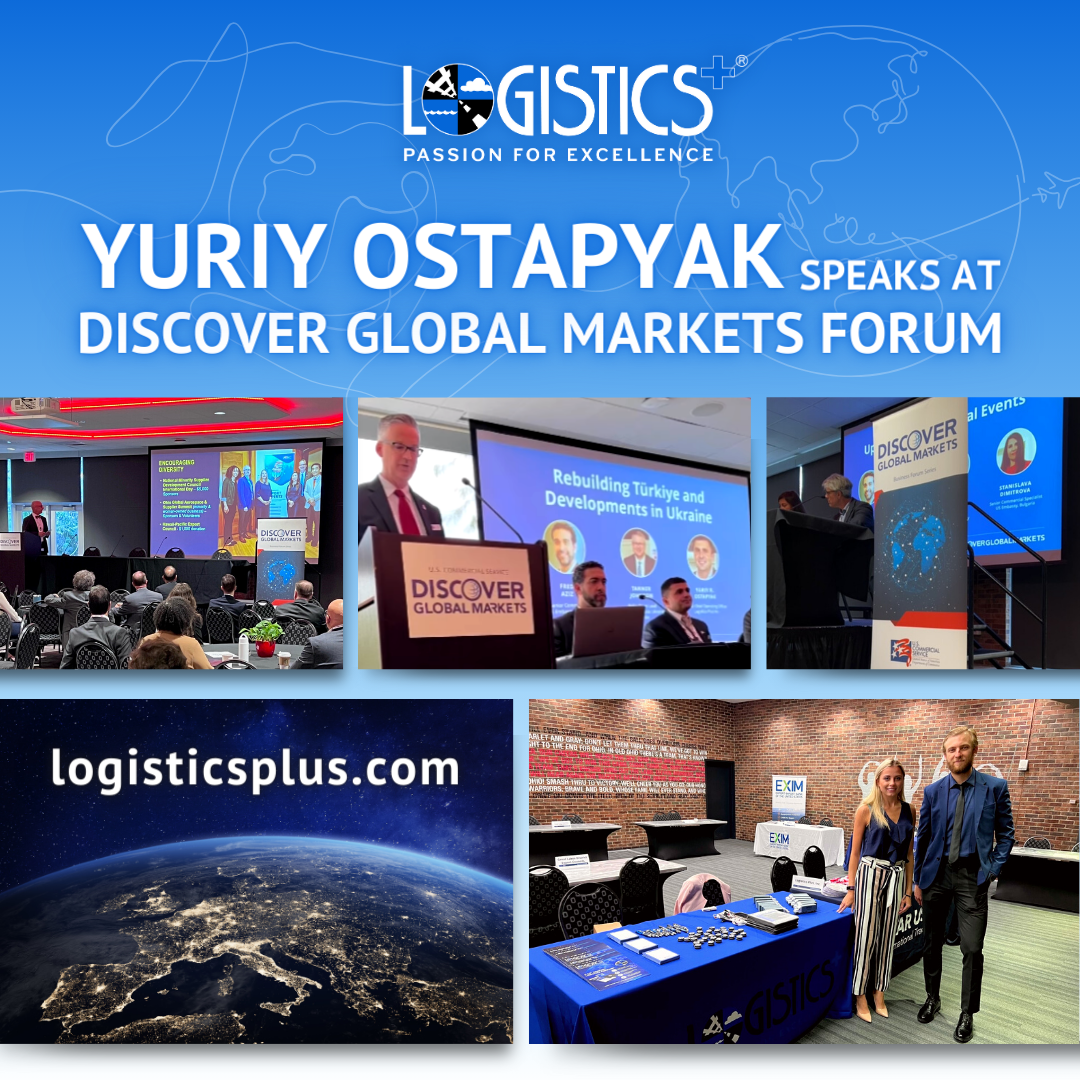 Yuriy Ostapyak Speaks at Discover Global Markets Forum | Logistics Plus