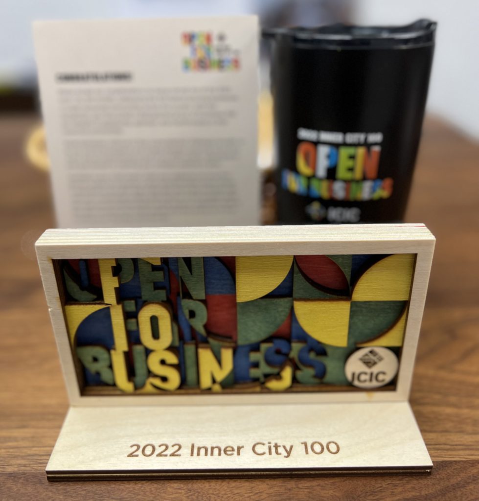 ICIC recognizes Logistics Plus as a 2022 Inner City 100 Award Winner