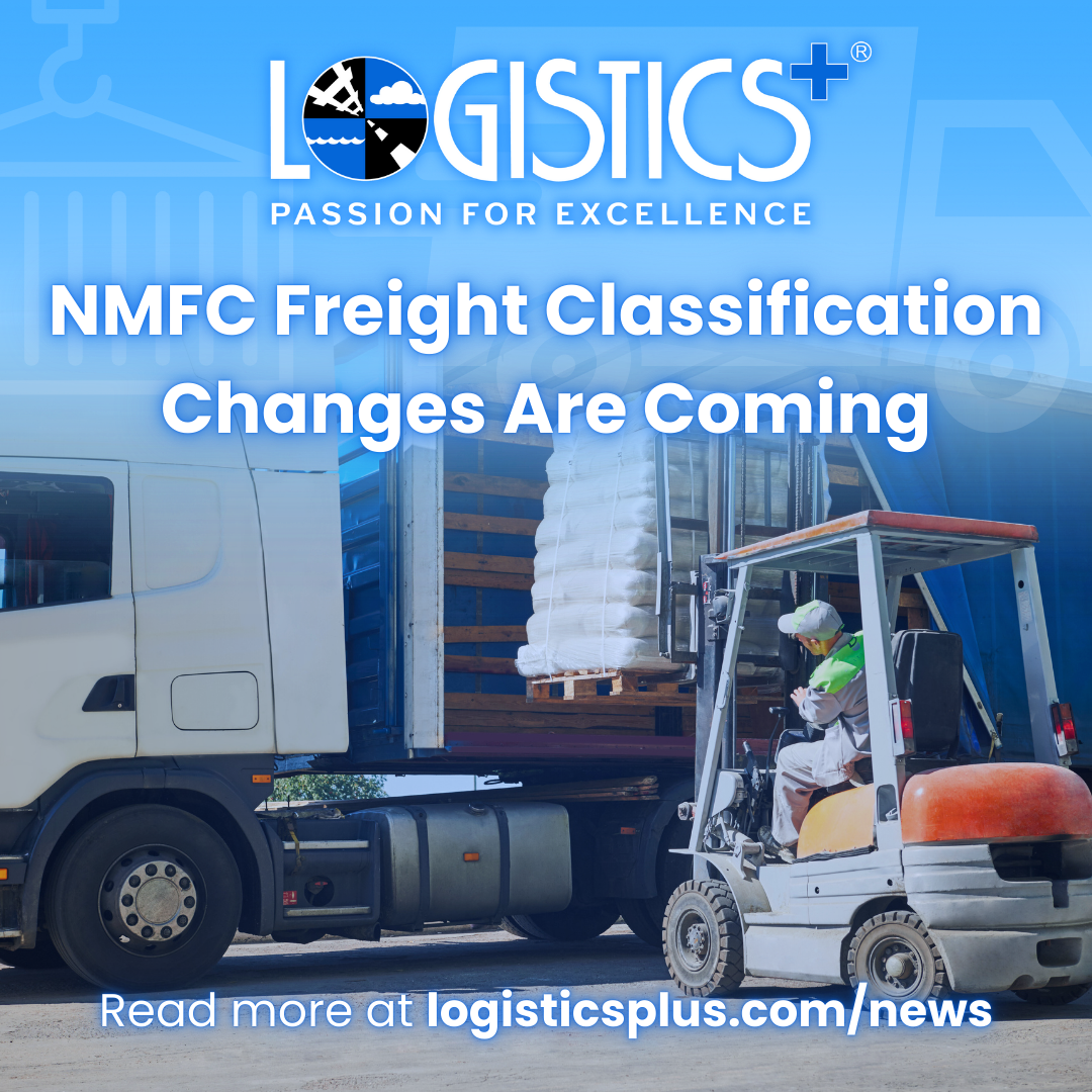 NMFC Freight Classification Changes Are Coming | Logistics Plus