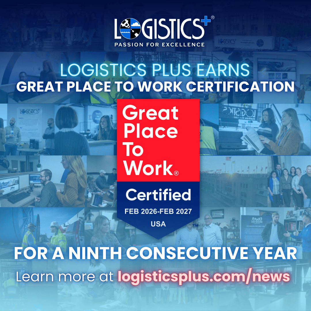 Logistics Plus Earns Great Place to Work Certification for a Ninth ...