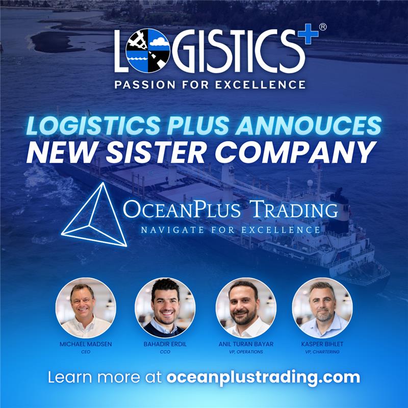 OceanPlus Trading Launches as Sister Company to Logistics Plus